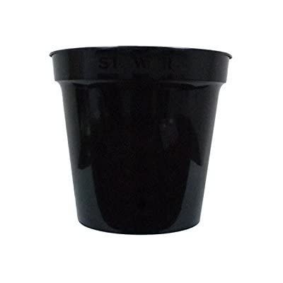 Flower Pot Black 15In - Thirsk Garden Centre