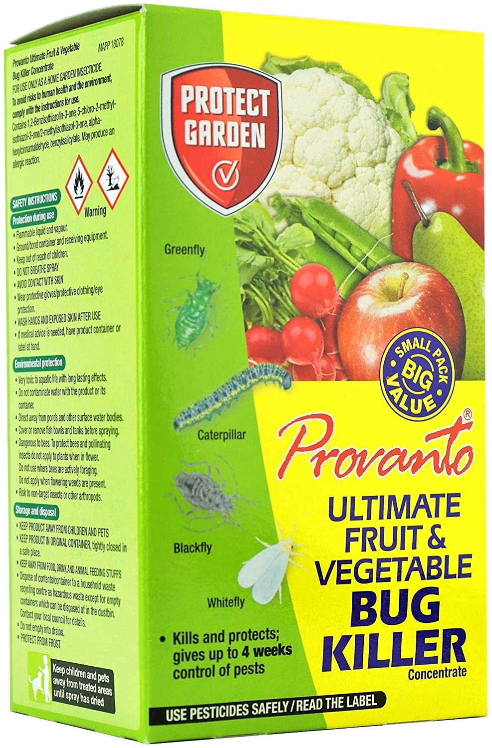Provanto Fruit & Veg Bug Killer Concentrate 30Ml - Thirsk Garden Centre