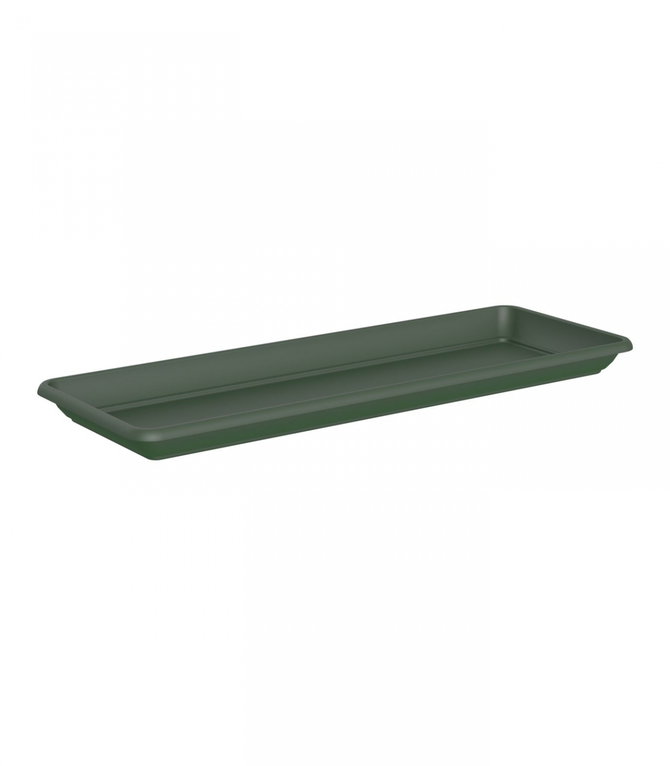 Venezia Rectangular Saucer 80cm Dark Green - Thirsk Garden Centre